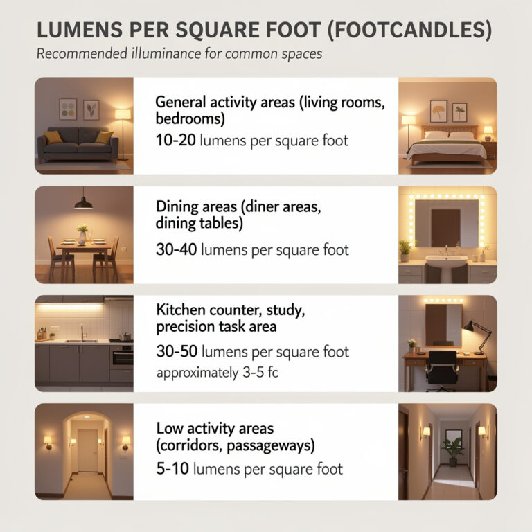 How Bright Should a Living Room Be? A Guide to Lumens | Guocio